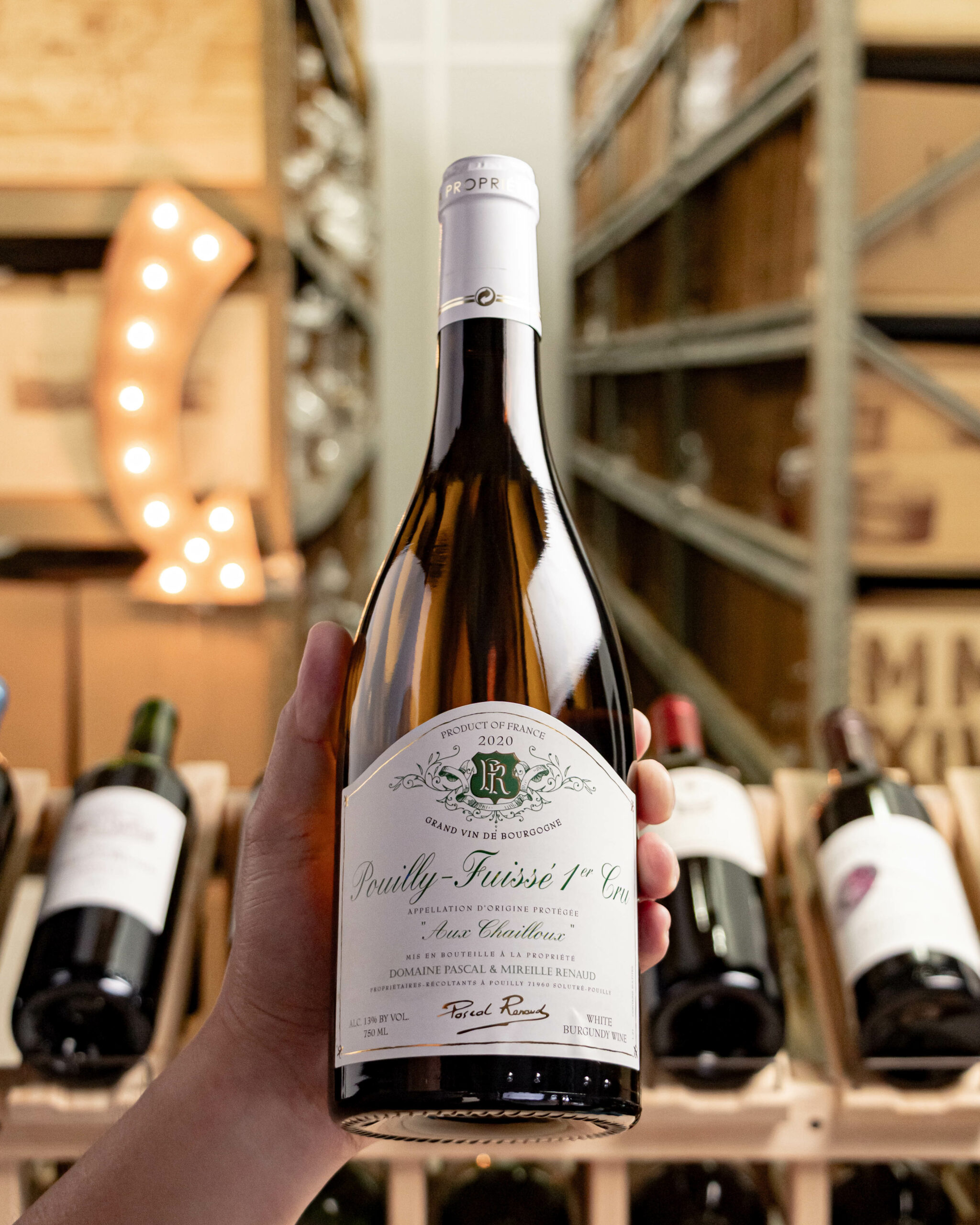 Domaine Pascal & Mireille Renaud Aux Chailloux Pouilly-Fuissé Premier ...