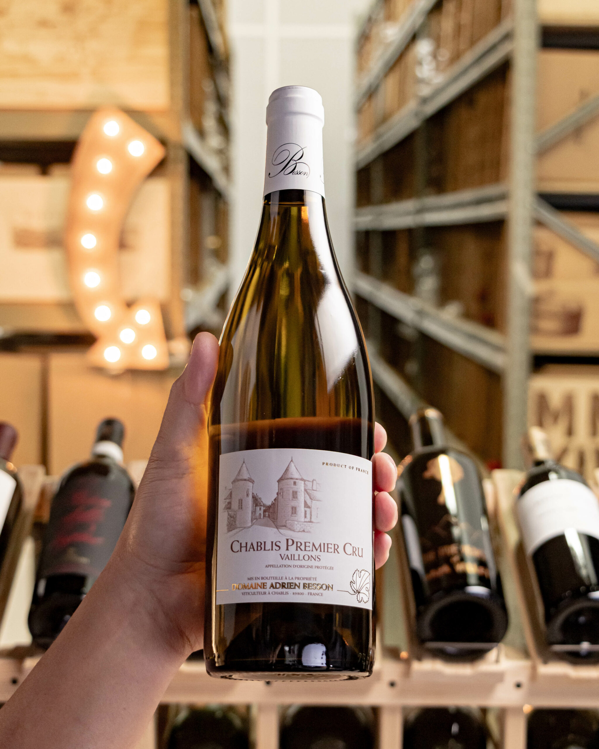 Domaine Besson Chablis Vaillons Premier Cru 2023 | Wine Bounty